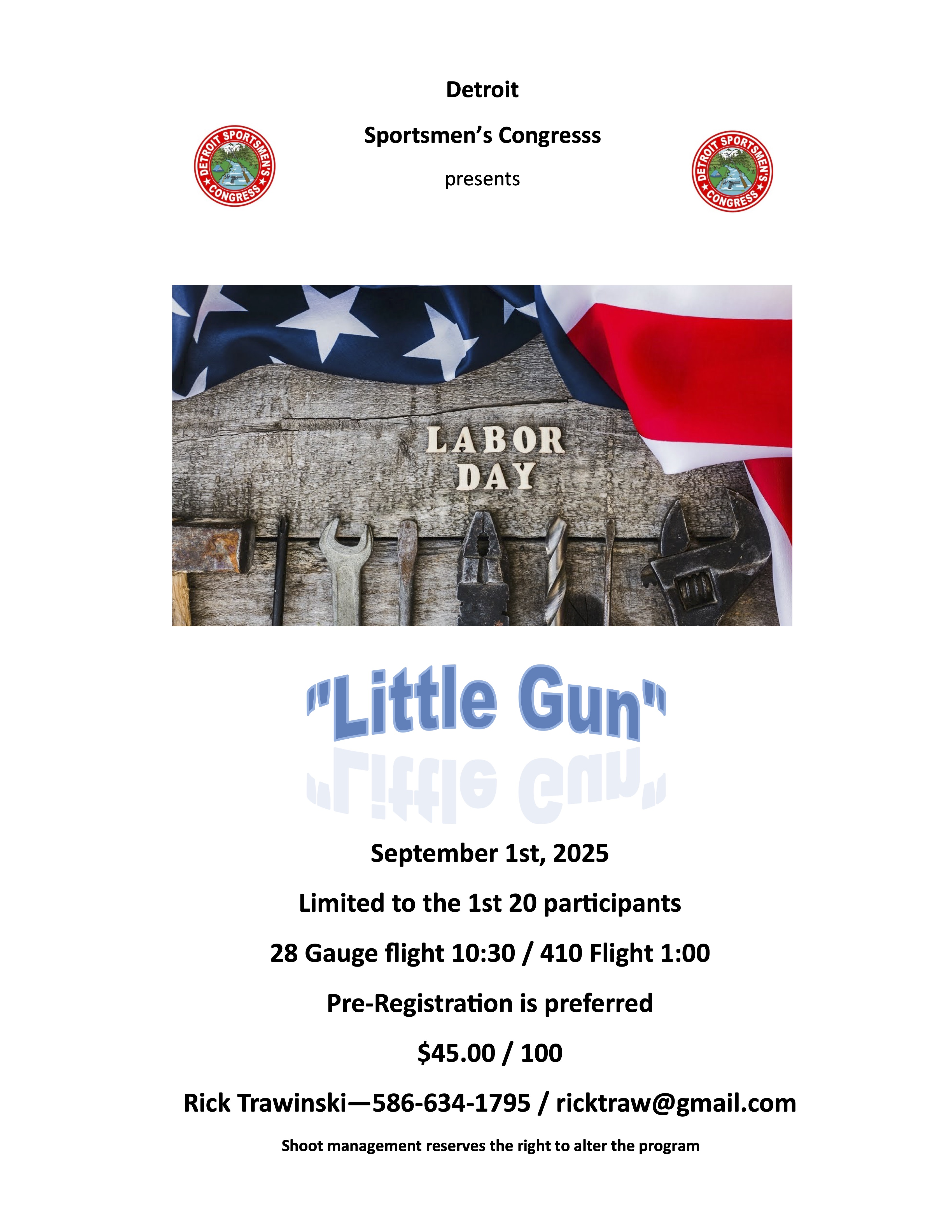 Shoot Flyers | Michigan Skeet Association